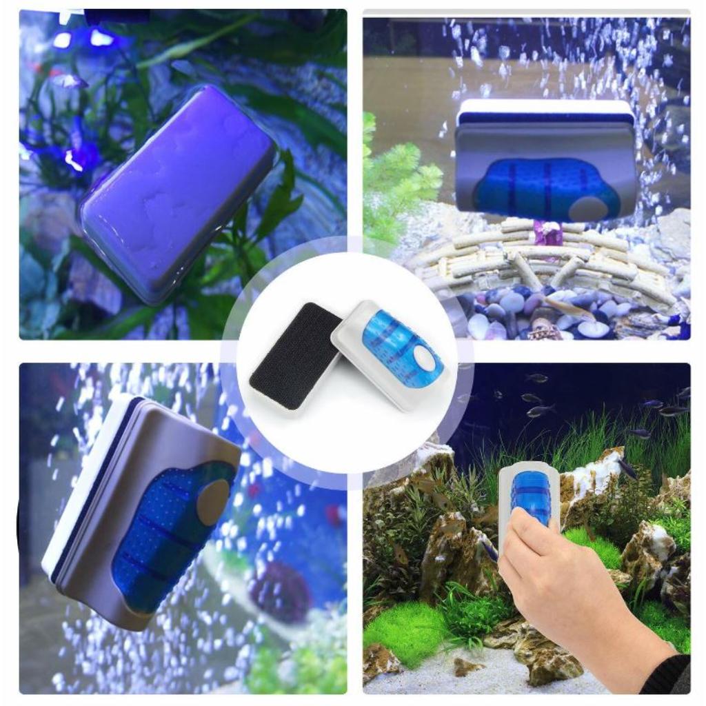 Floating Magnetic Aquarium Glass Cleaner/Algae Scraper – Labyrinth Aquatics